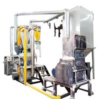 China 200-1000kg/h Solar Panel Raw Material Separator Machine for Metal and Plastic Recycling for sale