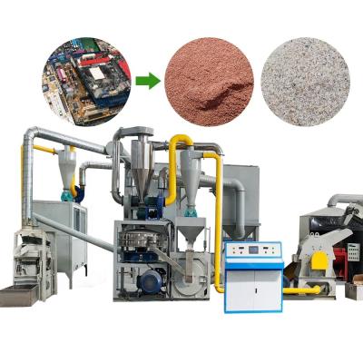 China Copper Separation Machine for Metal Recovery Plant Waste Mother Board at 300-1000kg/h for sale
