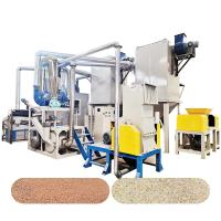 China Top of PCB Board Separation Recycling Machine Final Products Copper and Resin Powder for sale
