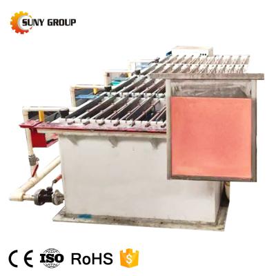 China 2000 KG Weight Copper Electrolysis Machine for 99.99% Pure Cathode Copper Production for sale