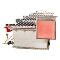 China 200-500 Capacity Scrap Copper Refining Machine for Pure Copper Anode Sheet Casting for sale