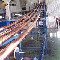 China Electric Oxygen-Free Copper Rod Up Casting Machine for Cathe Copper Technology for sale