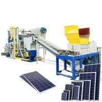China 220V/380V PERC Solar Panels Recycling Production Line Video Outgoing-Inspection Provided for sale