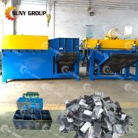 China High Seperation Ratio Battery Scrap Lead Acid Battery Dismantling Machine for Recycling for sale