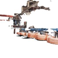 China Vertical Copper Rod Production Line with 5000KG Weight and Video Outgoing-Inspection for sale