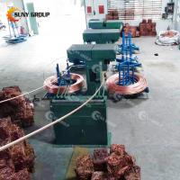 China Vertical Copper Rod Production Line with 5000KG Weight and Video Outgoing-Inspection for sale