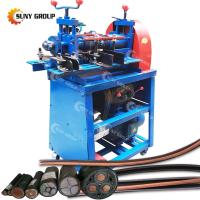 China Efficiently Strip Copper Wires with 4.5kw Industrial Cable Wire Stripping Machine for sale