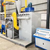 China Professional Copper Cable Wire Recycling with PLC Control Copper Wire Granulator for sale