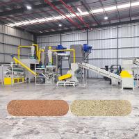 China Plant Copper Clad Board PCB Board Crushing Recycling Machine With Capacity for sale