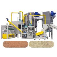 China 200-1000kg/h Waste Scrap Electronic Board Recycling Production Line with 55kW Power for sale