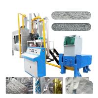 China PLC Controlled Aluminum Plastic Recycling Line Scrap Medical Blister Recycling Machine for sale