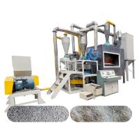 China PLC Controlled Aluminum Plastic Recycling Line Scrap Medical Blister Recycling Machine for sale