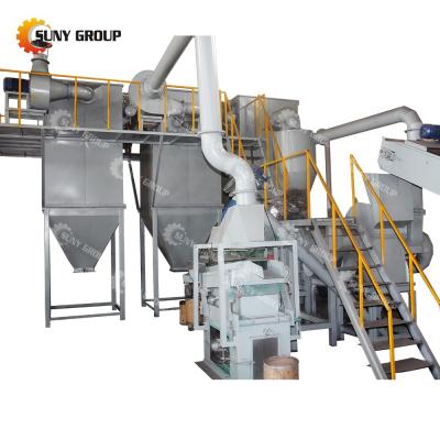 China Li Ion Batteries Dismantling Crushing Plant with Scrap Metal Shredders 200-1000KG/H for sale