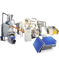 China Advanced Waste Photovoltaic Solar Panels Recycling Machine for Green Energy Conversion for sale