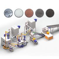 China Waste Solar Panel Recycling Plant 7500 kg Weight Separator Facility for Recycled Panels for sale