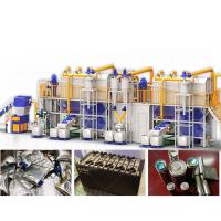 China Scrap Car Battery Recycling Machine with PLC PC Touch Screen Control E-waste Recycle for sale