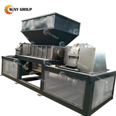 China 15kW Power Double Shaft Mini Plastic Drum Shredder Machine for Plastic Recycling Plant for sale