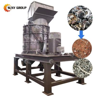 China Provided Video Outgoing-Inspection Scrap Motor Stator Vertical Hammer Crusher Machine for sale