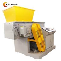 China 3.5ton Soft Solid Waste Shredder for Baled Materials Final Materials Size about 4-8cm for sale