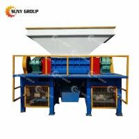 China Video Outgoing-Inspection Provided PVC Window Shredder for Industrial Waste and Cloth for sale