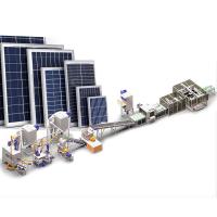 China 200-1000kg/h Capacity Solar Panel Recycling Line for Photovoltaic Panel Recovery for sale