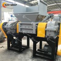 China Multifunctional Small Used Rubber Tire Shredder Prices with Durable and Sharp Blades for sale