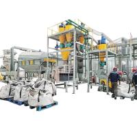 China Lithium Battery Crushing Separating Equipment for Aluminum Reclamation Weight 6000 kg for sale