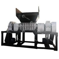 China Double Shaft Shredder for Scrap Aluminum Profile and Hard Disk Shredding Machine for sale