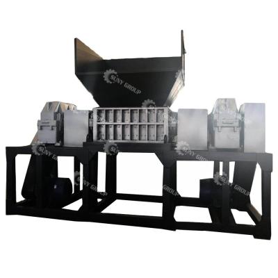 China Double Shaft Shredder for Scrap Aluminum Profile and Hard Disk Shredding Machine for sale