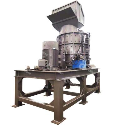 China 800-1000kg/H Capacity Vertical Hammer Mill for Stainless Steel Scrap Aluminum Crushing for sale