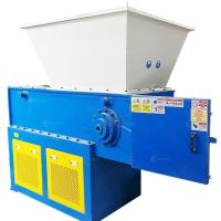 China Final Materials Size 4-8cm Single Shaft Shredder for Plastic Wood and Paper Recycling for sale