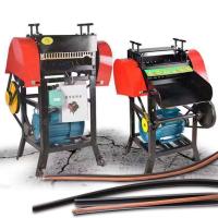 China 4.5kw Copper Cutting Stripping Twister Wire Cable Drawing Machine 280KG for Products for sale