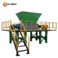 China Double Shaft Glass Fiber Carton Fiber Chopping Machine Cutter with 15000W Power Supply for sale