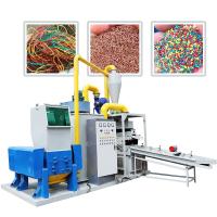 China High Productivity Insulated Solid Automatic Cable Wire Scrap Crush Cutting Recycling Machine for sale