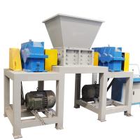 China Carbon Steel Waste Wood Pallet Shredder Machine with Double Shaft at Competitive for sale