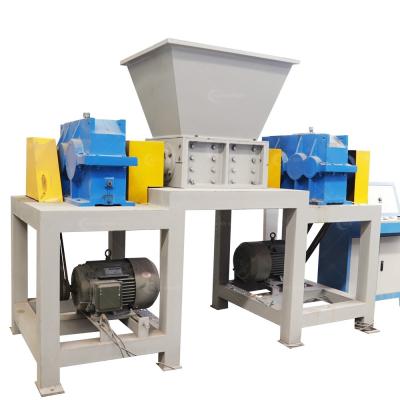 China Carbon Steel Waste Wood Pallet Shredder Machine with Double Shaft at Competitive for sale
