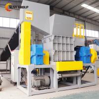 China Carbon Steel Waste Wood Pallet Shredder Machine with Double Shaft at Competitive for sale