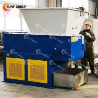 China Advanced Inlet size Waste Copper Wires Shredder Plastic Lumps Shredding Machine for Manufacturing Plant for sale