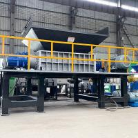 China 9CrSi/D2/SKD-11 Blades Industrial Double Shaft Shredder for Construction Waste Management for sale