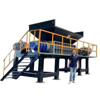 China Waste Disposal Heavy Duty Metal Shredder Waste Steel Shredder Scrap Shredding Machine for sale