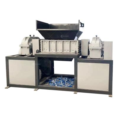 China 15kW Double Twin Shaft Waste Car Shredder for Stainless Steel Disposal Equipment for sale