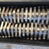 China 800-5000kg/h Capacity Double Shaft Shredder for Copper Aluminum Radiator Recycling for sale