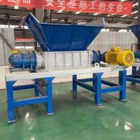 China Multifunctional Double Shaft Shredding Machine for ALLOY Material Processed Metal Cans for sale