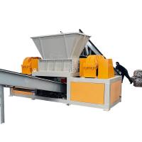 China Highly Tire Shredder Machine for Steel Scrap Recycling and Video Outgoing-Inspection for sale