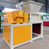 China Double Shaft 15000W Power Shredder Machine for Recycling Plastic and Wood Materials for sale