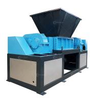 China Two Shaft Shredder Video Outgoing-Inspection Provided for Tire Crusher Equipment for sale