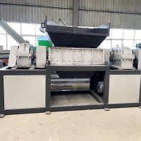 China Double / Two Shaft Shredder for Recycling Metal Scraps Used Tires and Solid Waste for sale