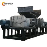 China 15000W Double Shaft Shredder for Plastic Metal Wood Recycling and Crushing Equipment for sale