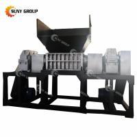 China 2023 Double Shaft Shredder for Steel Scrap Garbage Low Maintenance and Operating Costs for sale