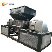 China Double Shaft Shredder for Urban Household Garbage Crushing in Manufacturing Plant for sale